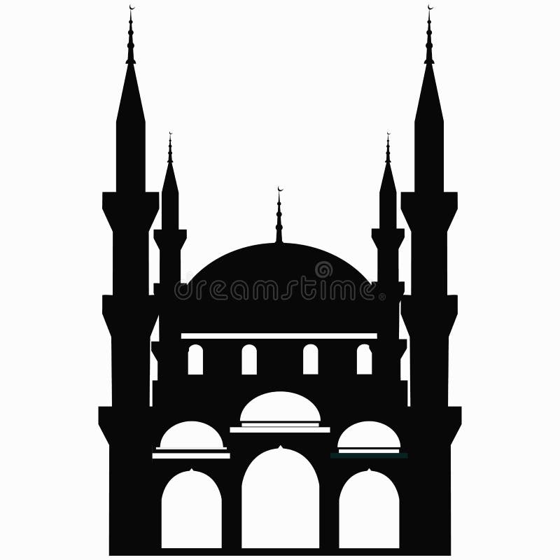Mosque Icon.Mosque Vector stock vector. Illustration of islamic - 78736375
