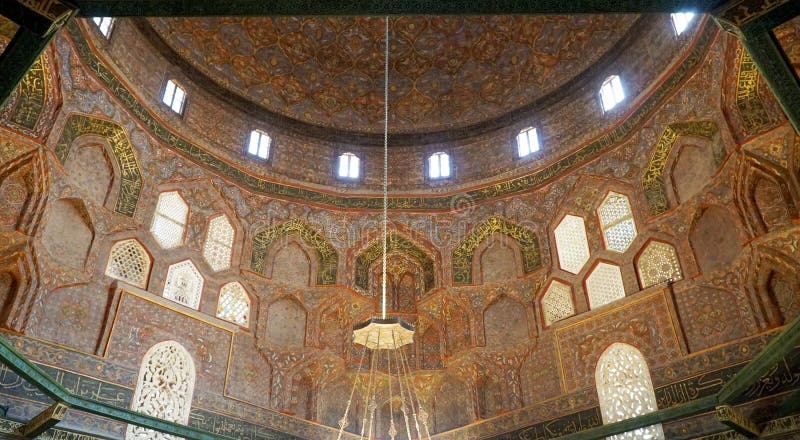 Mosque of Imam Al Shafi, Cairo, Egypt. Stock Photo - Image of africa ...