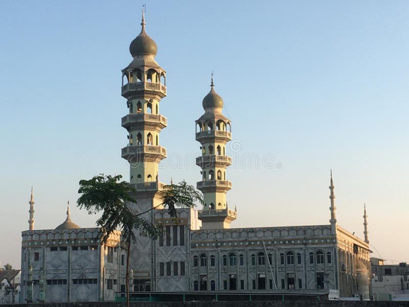Mosque in India stock image. Image of india, mosque - 241995737