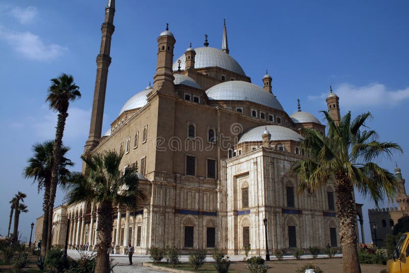 Mosque Inside Cairo Citadel Stock Photo - Image of landscape, islam ...