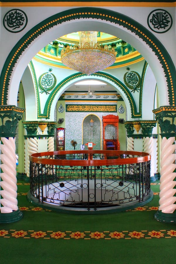 Mosque Interior stock photo. Image of glass, muslim, abdul - 14487102