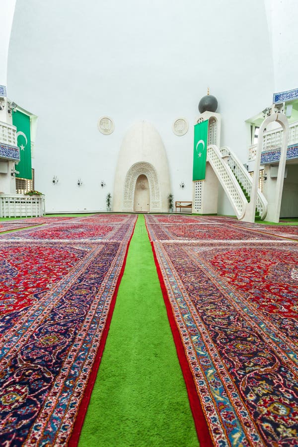 Mosque interior stock photo. Image of carpet, inside - 27411016