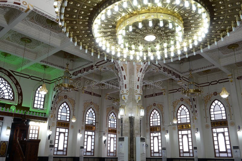 Mosque Interior stock image. Image of ancient, muslims - 65176427