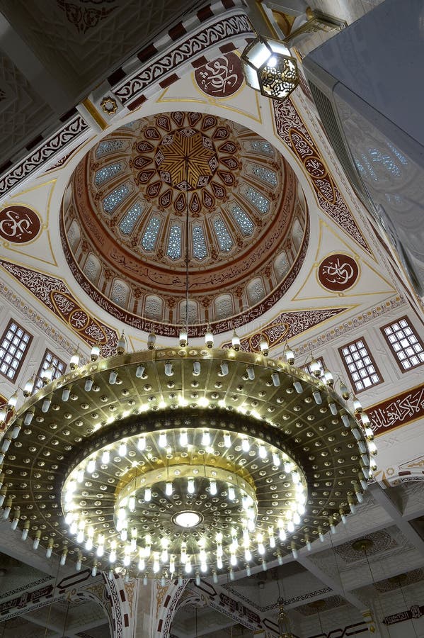 Mosque Interior stock image. Image of mosque, egypt, landmark - 65177185