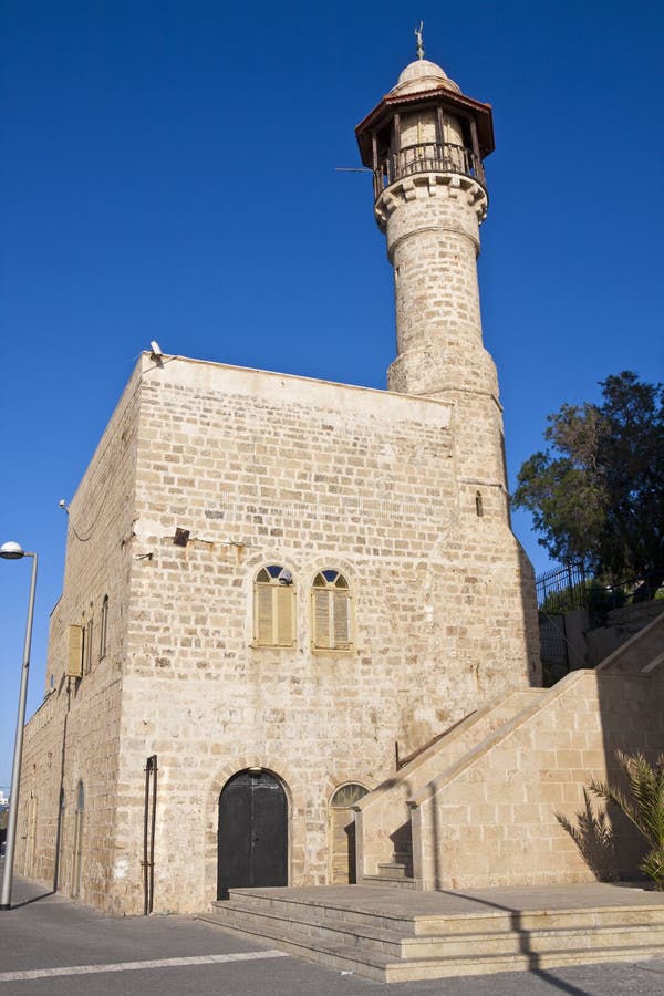 Mosque in Jaffa stock photo. Image of building, israel - 24432714