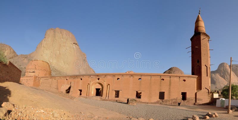 Mosque of the Khatmiyah Sufi Sect in Kassla, Sudan Stock Photo - Image ...