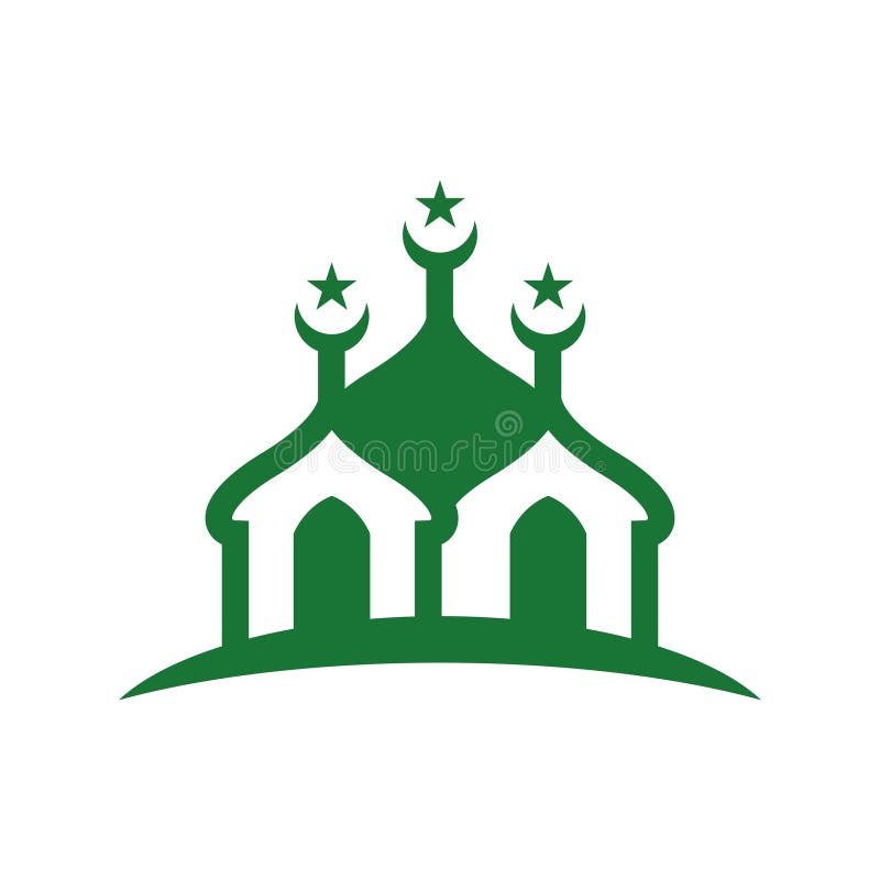 Mosque logo icon design stock vector. Illustration of arab - 354800148