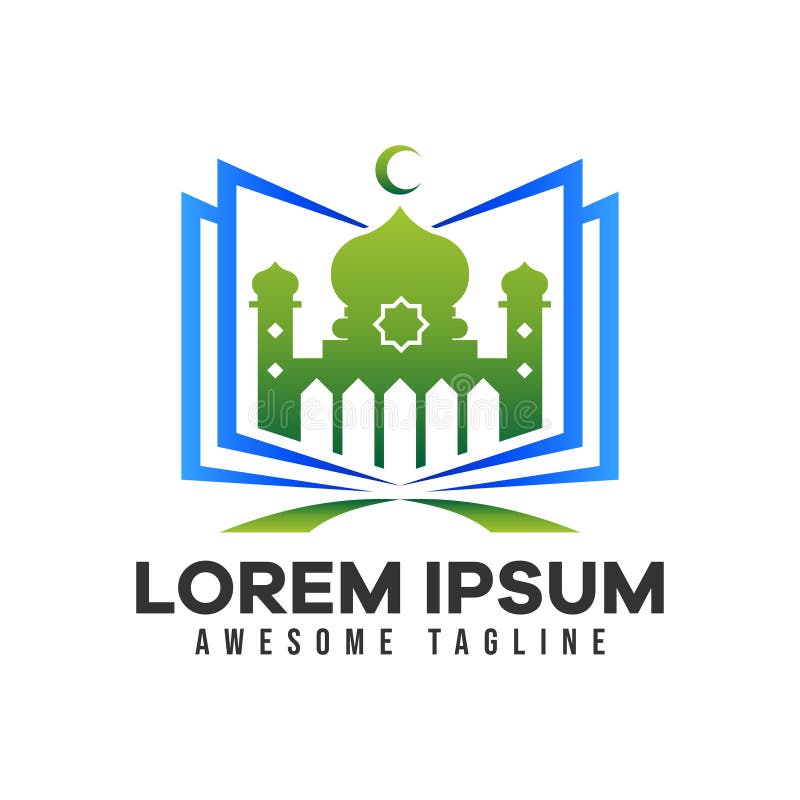 Mosque Logo. Modern Vector Illustration Suitable for Islamic Theme ...