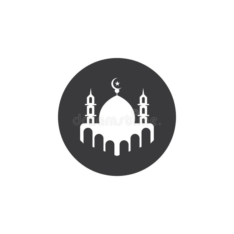 Mosque Logo and Symbol Vector Icon Template. Stock Vector ...