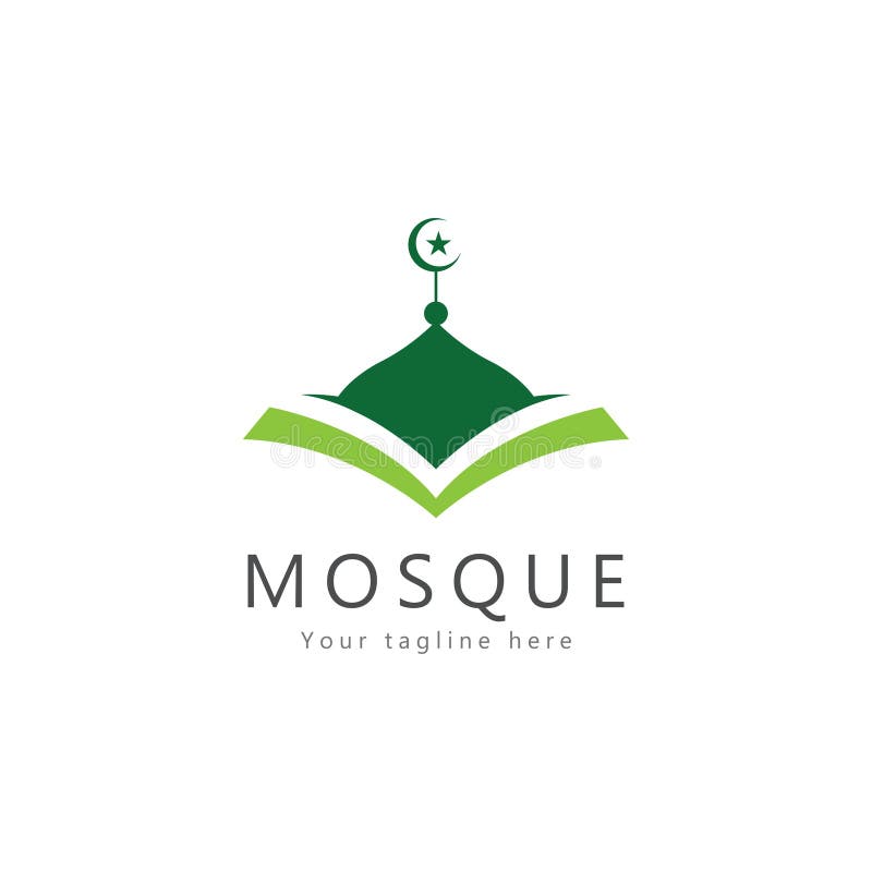 Mosque Logo Template Design Vector Emblem Concept Design Creative ...