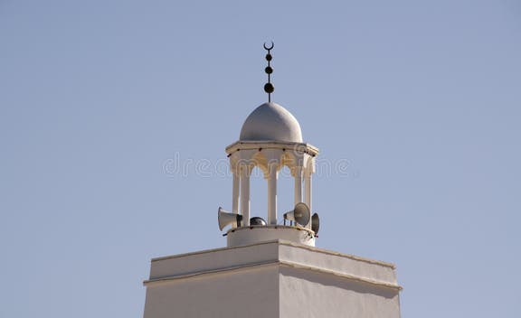 Loudspeakers Minaret Tower Stock Photos - Free & Royalty-Free Stock ...