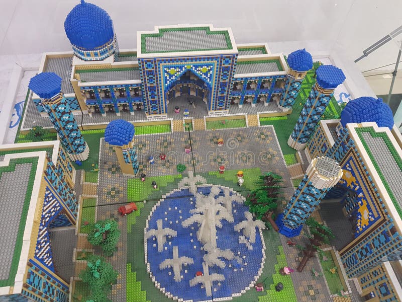 Mosque made of ligo editorial photo. Image of lego, ligo - 152949851