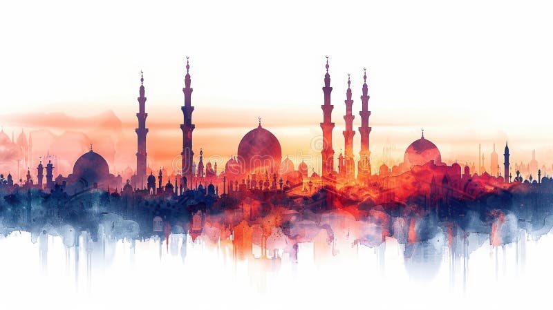 The Mosque is Made in the Traditions of Islamic Architecture. Eastern ...