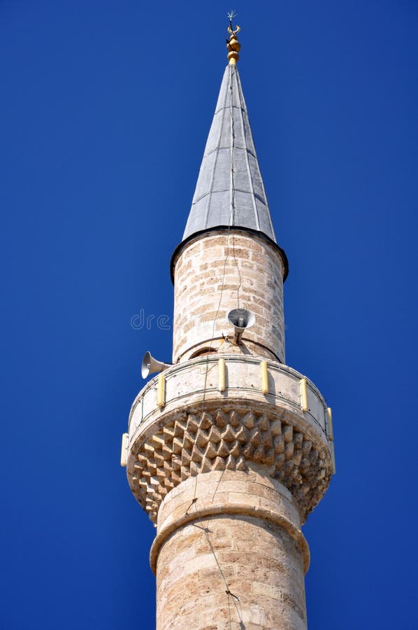 The mosque minarete stock photo. Image of mediterranean - 22497180