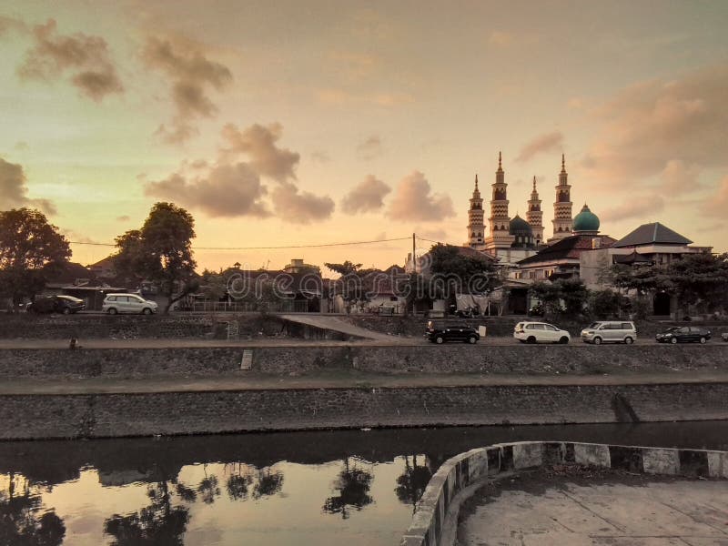 Mosque in the Morning at Bali Stock Photo - Image of islam, mosque ...