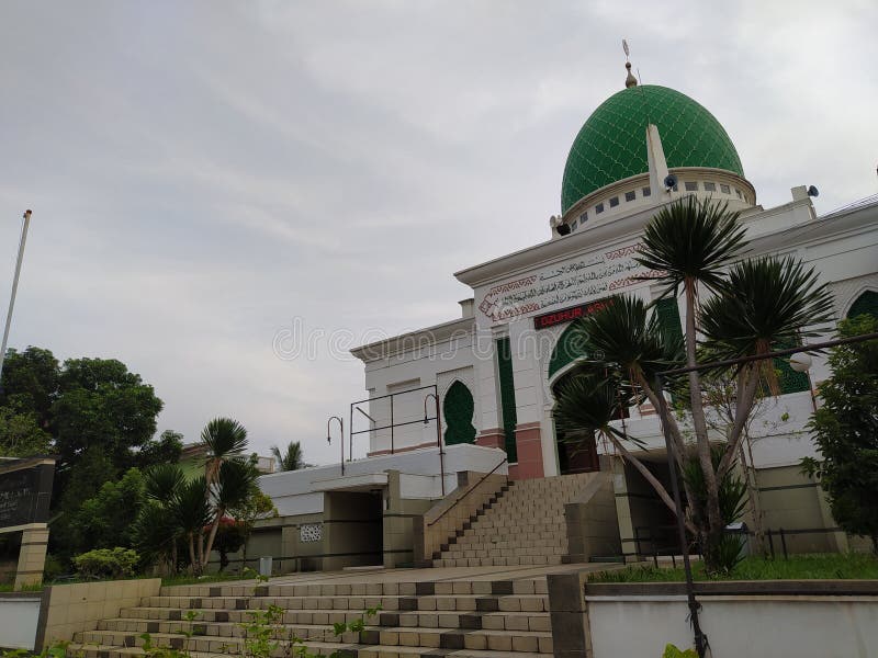 Mosque for Moslem Praying, Ramadhan, Eid Mubarak Stock Image - Image of ...