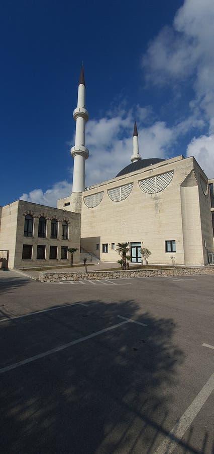 Mosque in the Mountains in Bar, Montenegro Stock Photo - Image of ...
