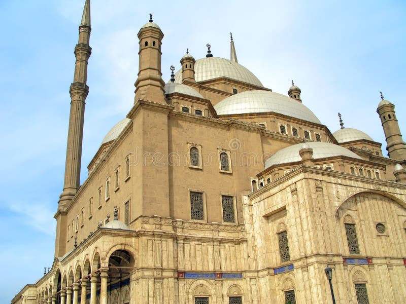 Mosque of Muhammad Ali stock photo. Image of dome, landmark - 4472194