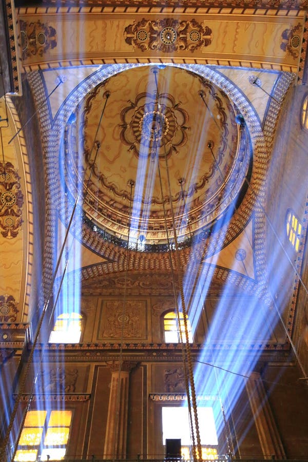 Mosque of Muhammad Ali in Cairo Stock Photo - Image of monument ...