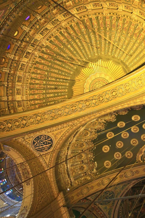Mosque of Muhammad Ali in Cairo Stock Photo - Image of holy, monument ...