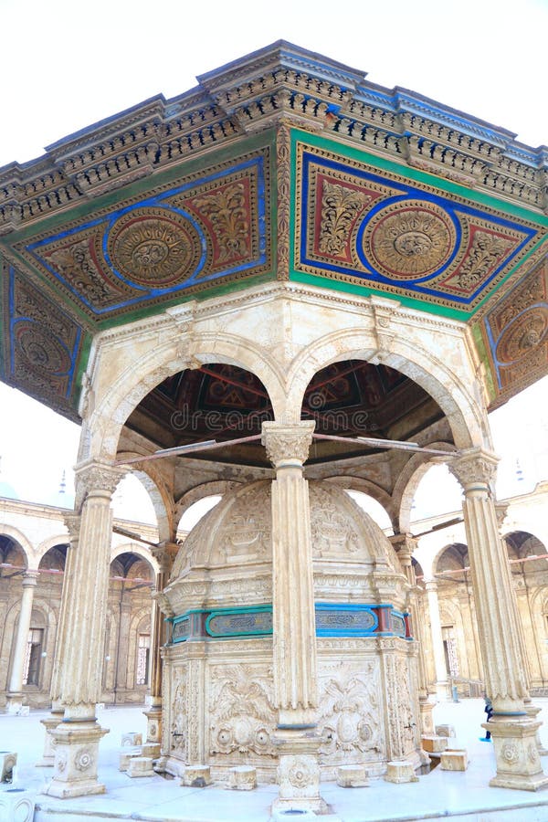 Mosque of Muhammad Ali in Cairo Stock Photo - Image of egyptian ...