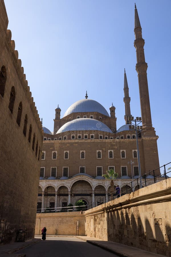 Mosque of Muhammad Ali in Cairo - Egypt Editorial Photography - Image ...