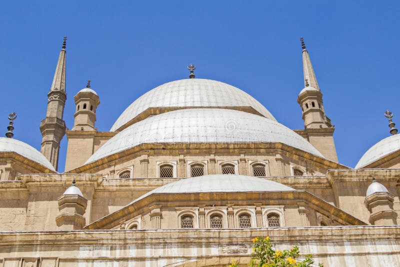 The Mosque of Muhammad Ali in Egypt Stock Image - Image of site ...