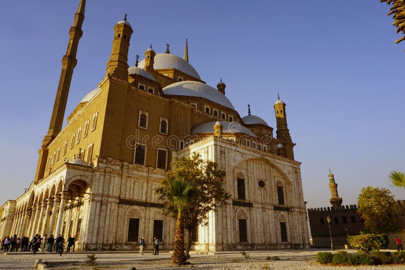 Mosque of Muhammad Ali in Citadel Cairo Egypt Editorial Stock Photo ...