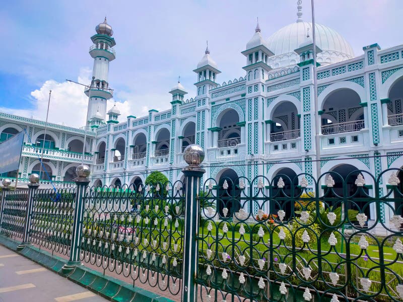 The Mosque for Muslims To Worship Congregational Prayers Stock Photo ...
