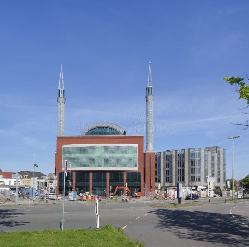 Mosque in the netherlands editorial stock photo. Image of famous - 43221833