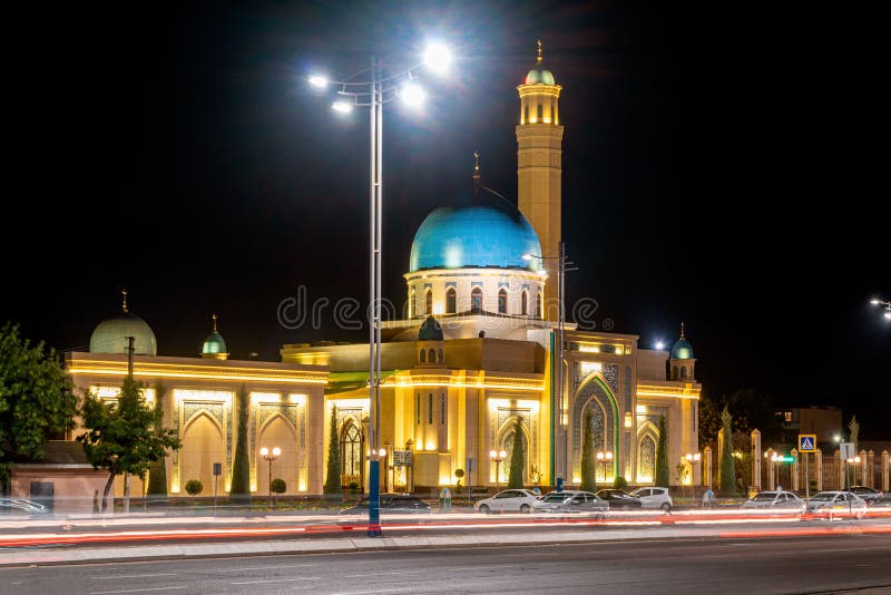 Mosque at night stock photo. Image of building, heritage - 156081794