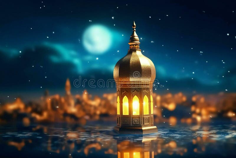 Church of St Nicholas Church in the Night Mosque in Night Stock ...