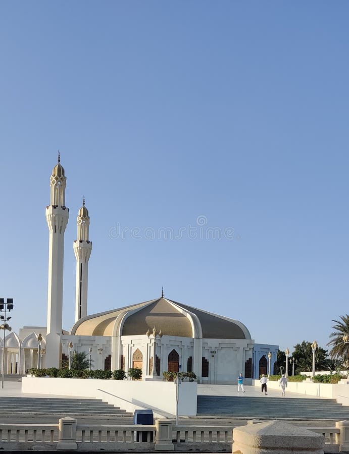Mosque stock photo. Image of jeddah, mosque, pillar - 254629462