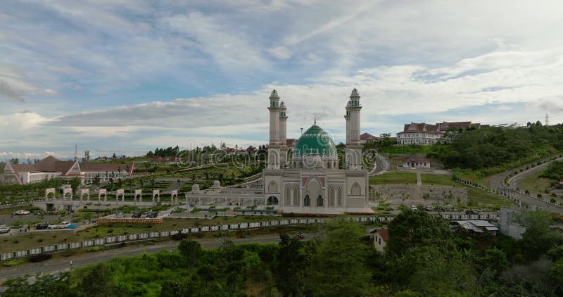 Mosque in North Sumatra. Indonesia. Stock Footage - Video of islam ...