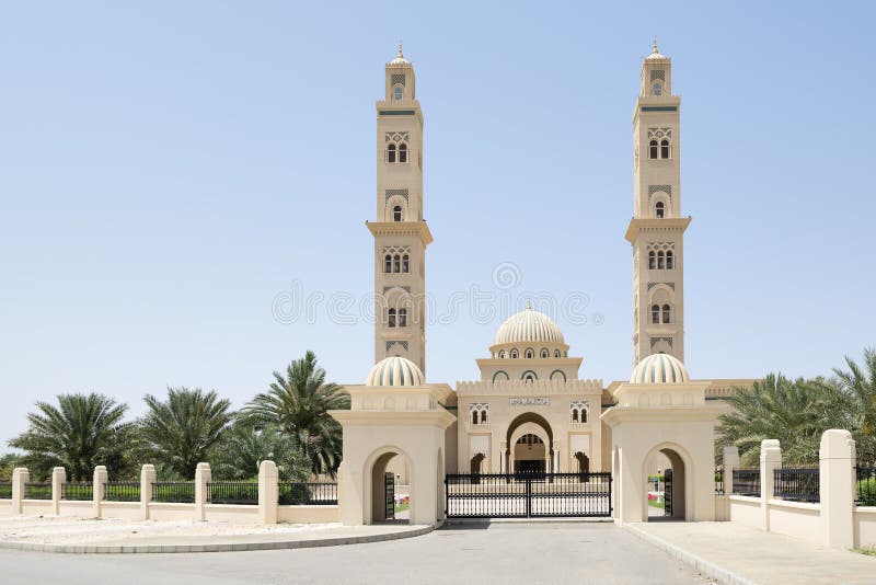 Mosque Oman stock image. Image of cement, islam, holy - 47208963