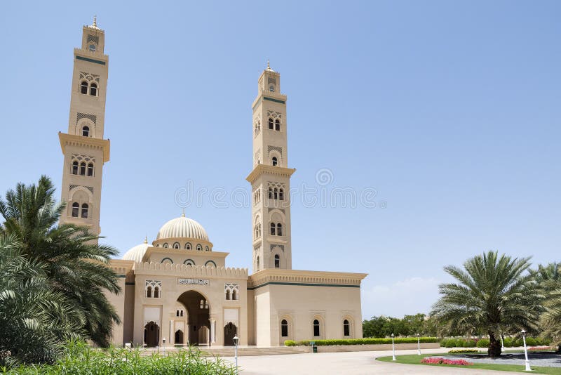 Mosque Oman stock image. Image of arab, asia, muslim - 48192345