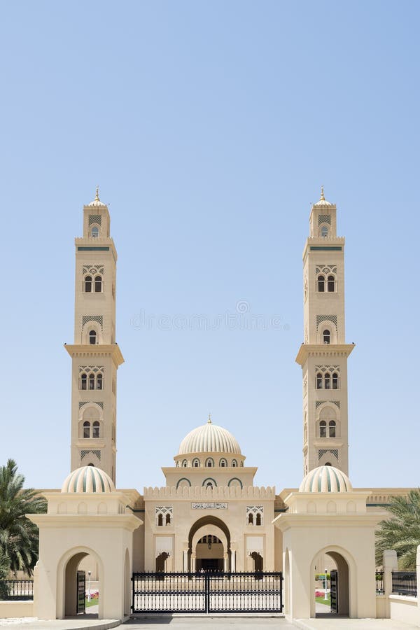 Mosque Oman stock photo. Image of city, islam, oman, blue - 49026026