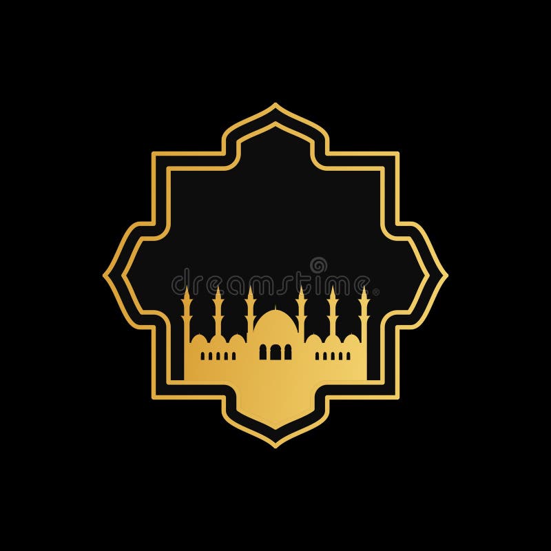 Mosque Ornament Illustration Stock Vector - Illustration of circle ...