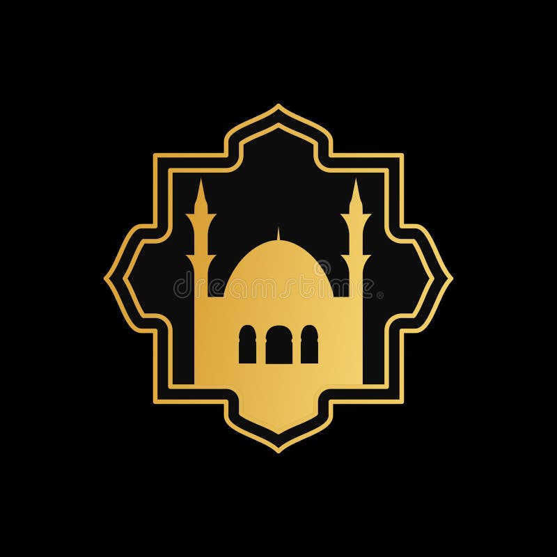 Mosque Ornament Illustration Stock Vector - Illustration of signage ...
