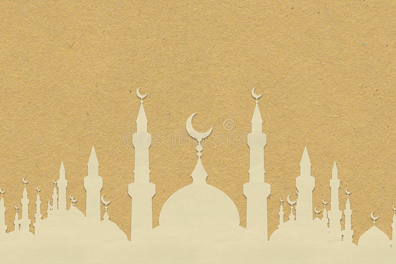 Mosque Paper , Paper Design for Web ,Stickers, Tags Stock Illustration ...
