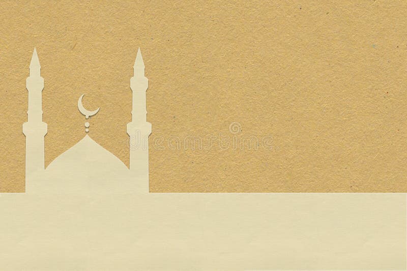 Mosque Paper , Paper Design for Web ,Stickers, Tags Stock Illustration ...