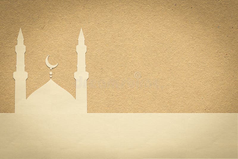 Mosque Paper , Paper Design for Web ,Stickers, Tags Stock Illustration ...