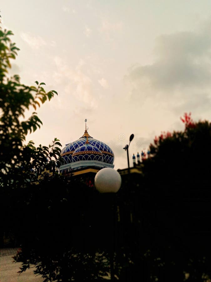 The Mosque is a Place of Worship for Muslims Stock Photo - Image of ...