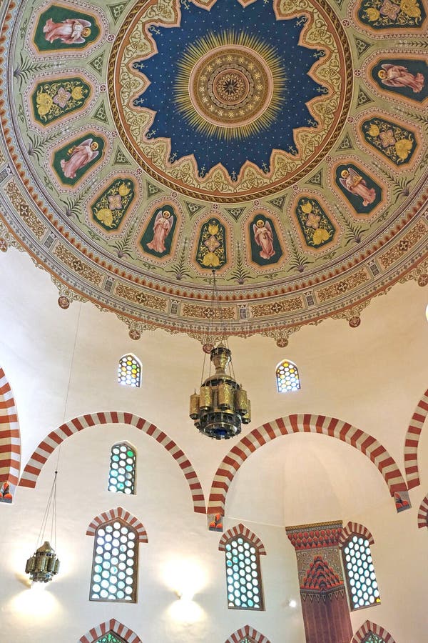 Mosque Qazim in Pecs Hungary Editorial Photography - Image of pecs ...