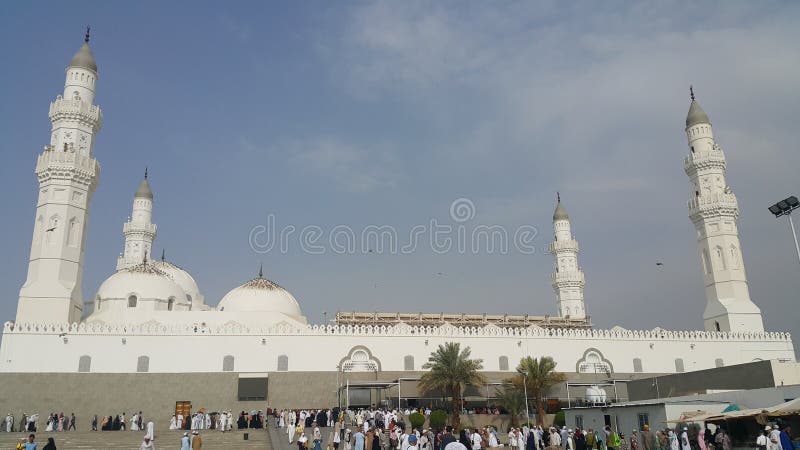 Mosque Quba at Madinah Muqarom Editorial Image - Image of mosque ...