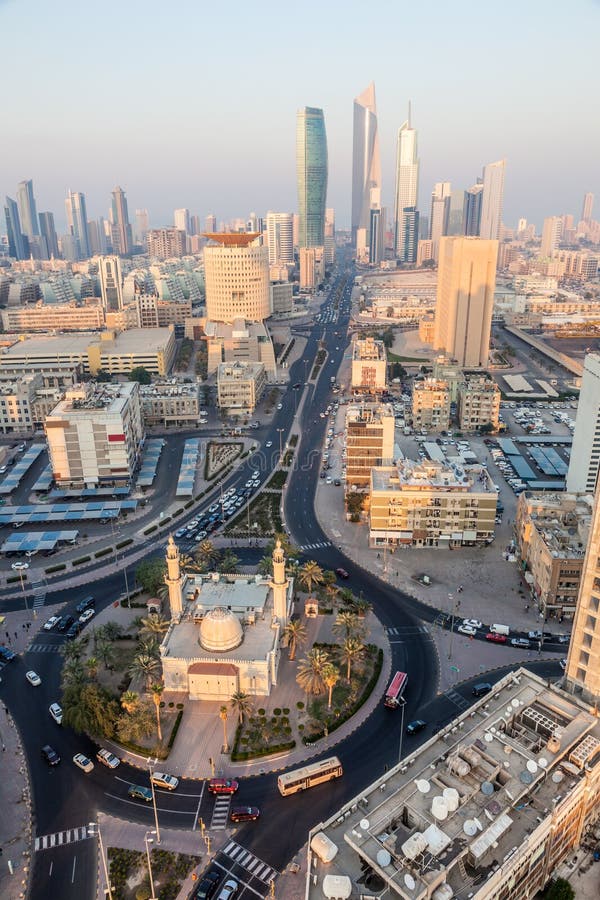 Mosque Roundabout in Kuwait Stock Photo - Image of islam, road: 51745844
