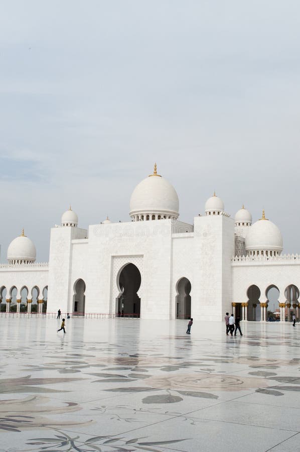 Mosque s hall stock image. Image of islam, dubai, middle - 24291601