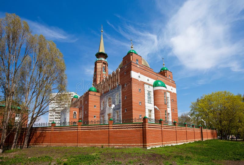 Mosque in Samara (Russia) stock photo. Image of islamic - 19491986