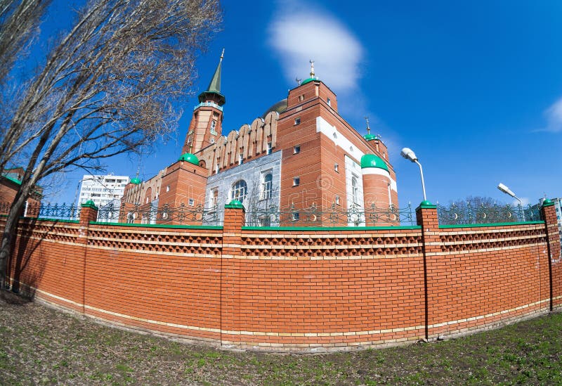 Mosque in Samara (Russia) stock photo. Image of islamic - 19491986