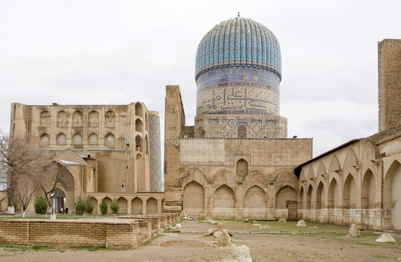 Mosque in Samarkand stock photo. Image of arts, religion - 8577074